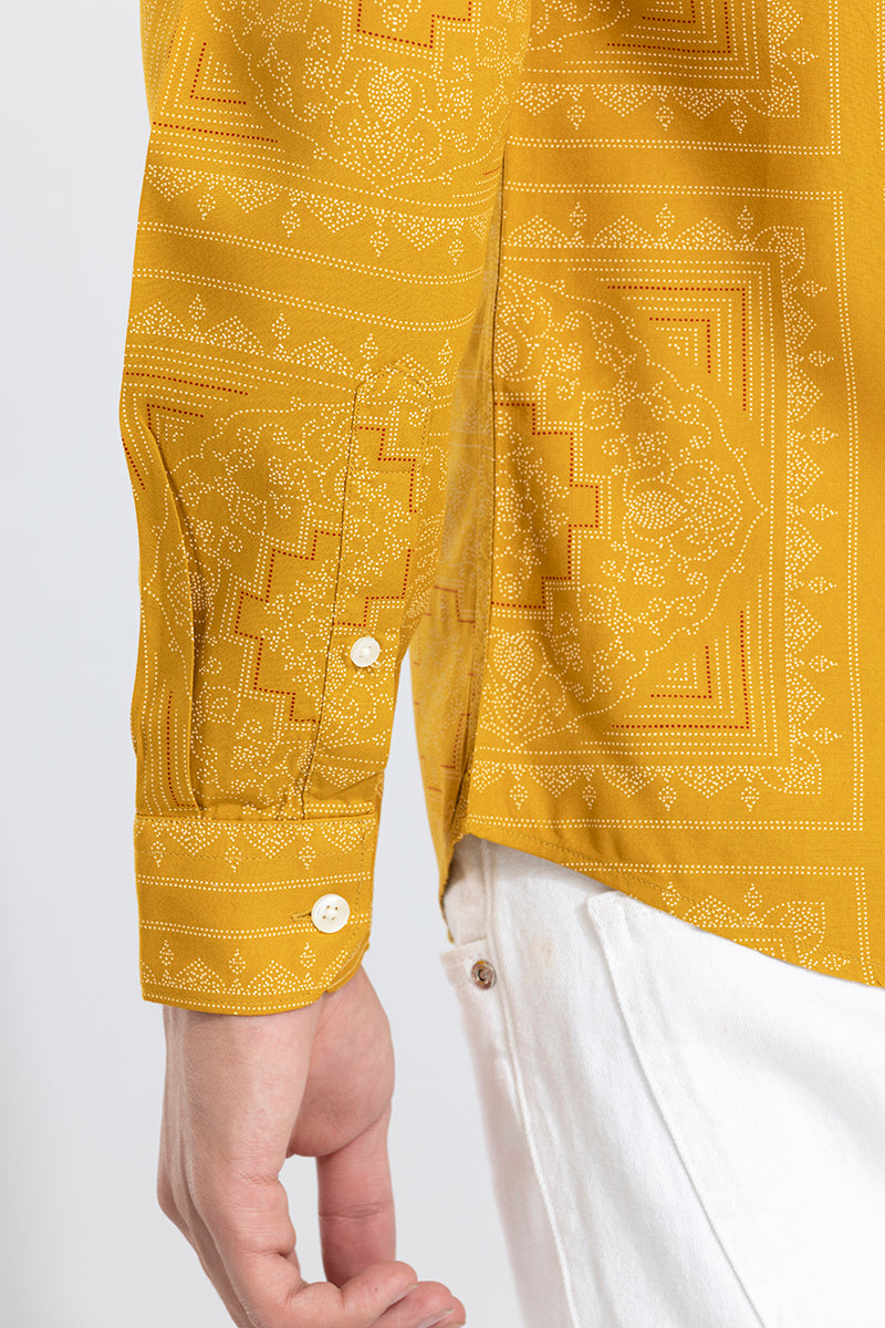 Buy Men's Animal Montage Grey Shirt Online | SNITCH