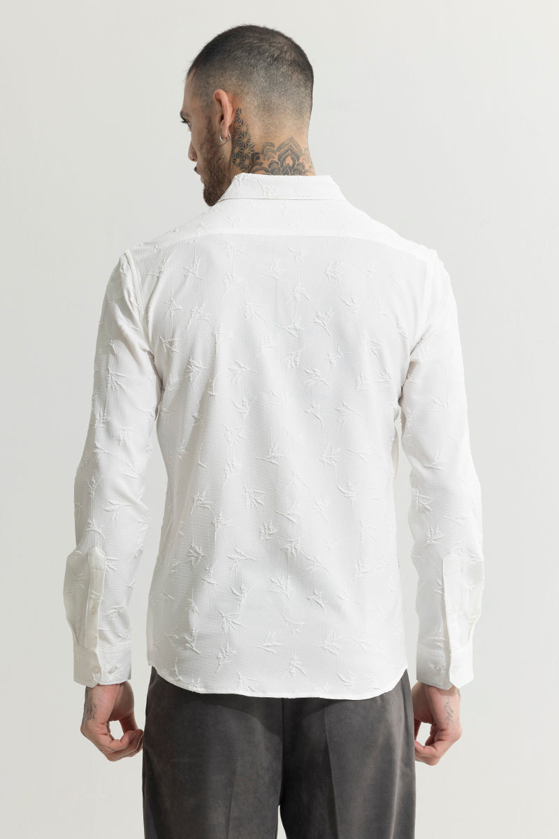 Buy Men's Swarder White Shirt Online | SNITCH